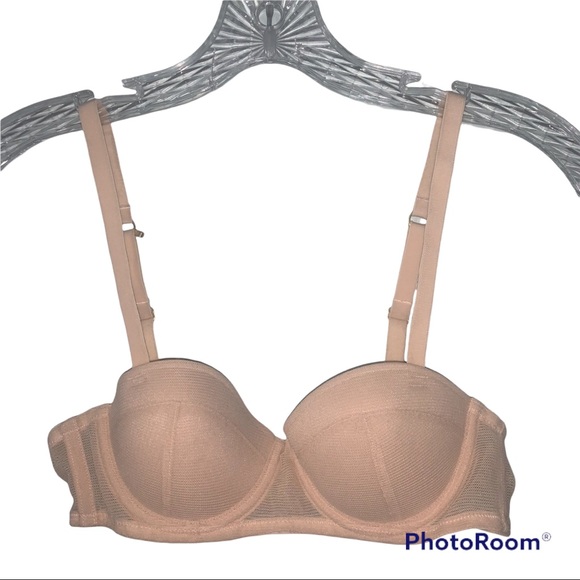 Lively | Intimates & Sleepwear | Lively 32a Pushup Nude Mesh Side Bra ...